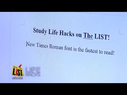 Life Hacks: Simple study hacks