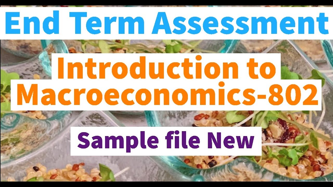 Sample file Introduction to Macroeconomics-802  | AIOU INFO
