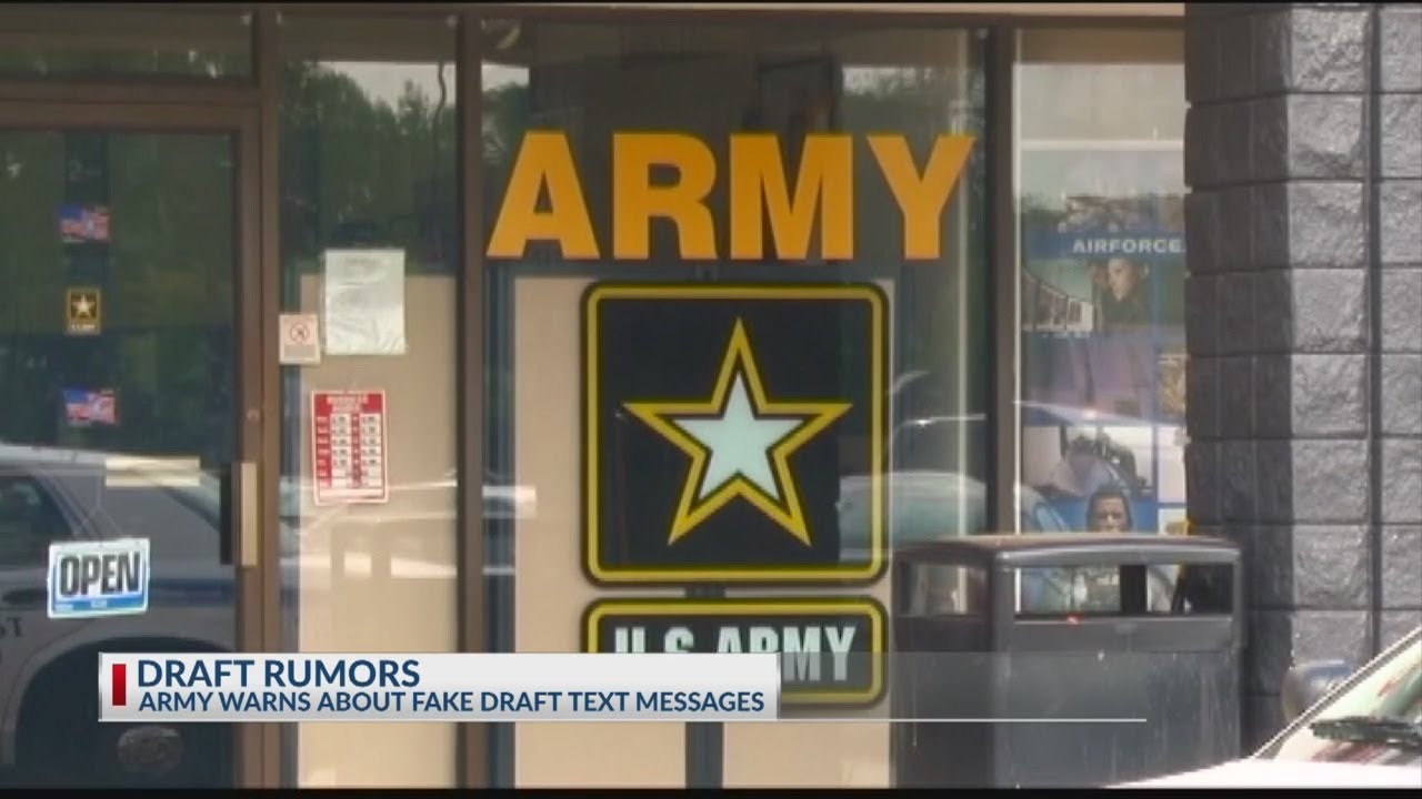 U.S. Army Draft Scam