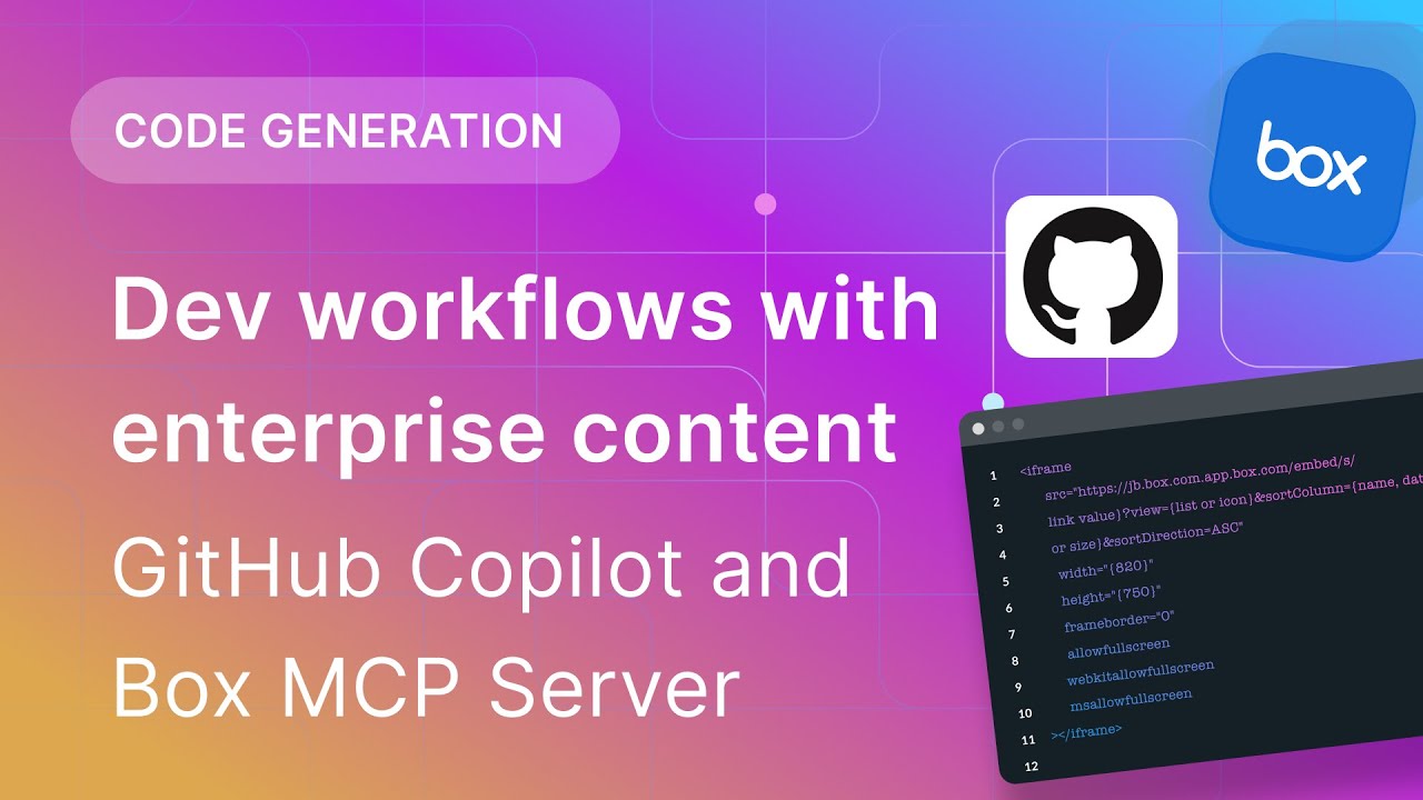 Build a working API demo—fast—by connecting GitHub Copilot to the Box MCP Server