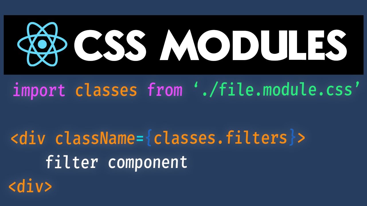 CSS MODULES IN REACT JS - FULL TUTORIAL + TIPS - Avoid Class Conflicts