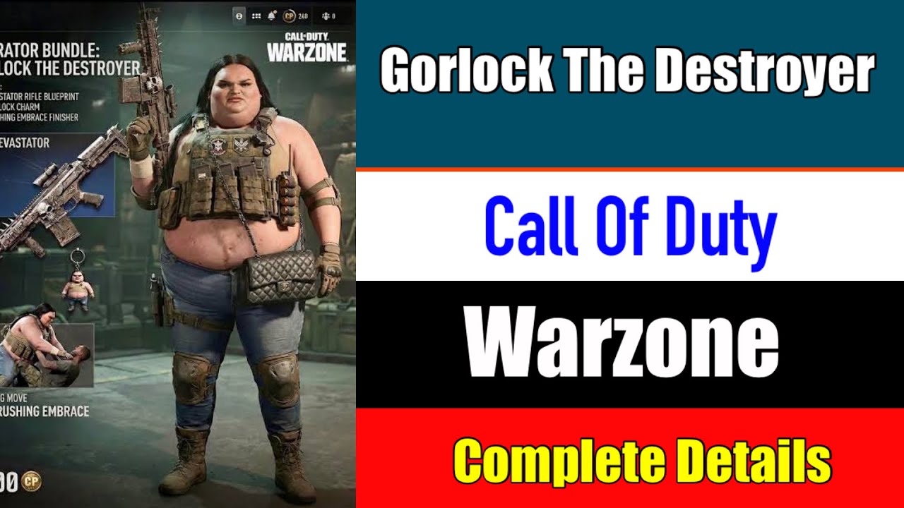 cod gorlock the destroyer warzone || gorlock the destroyer cod Warzone