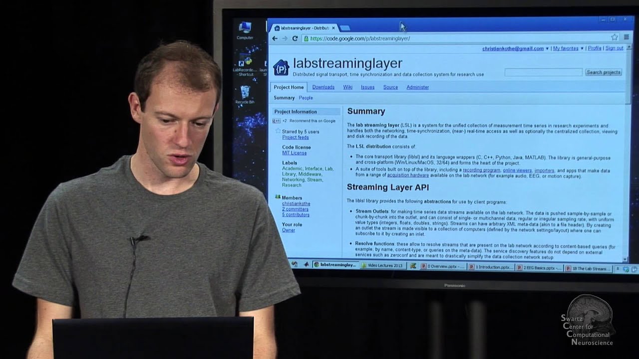 Demo 1 The Lab Streaming Layer