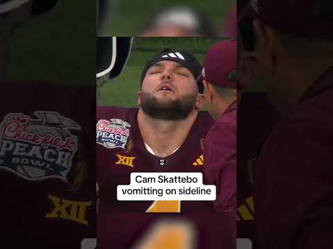 When Cam Skattebo was giving it his ALL vs. Texas Longhorns 😳