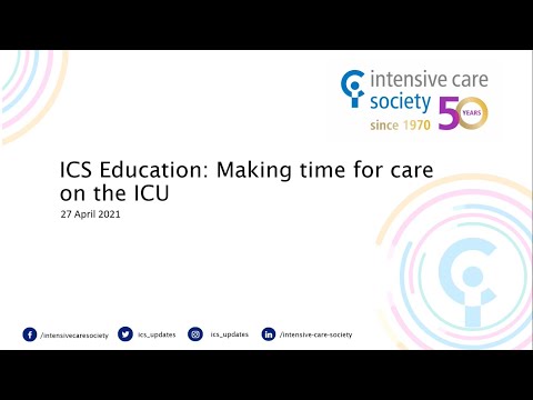 ICS Education: Making time for Care on the ICU