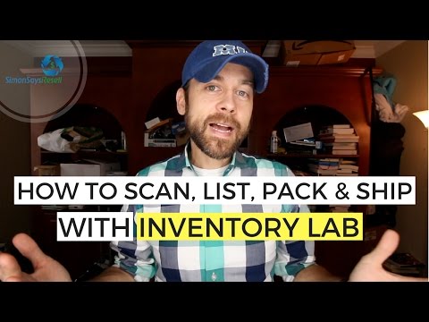 How to Scan, List, Price, Pack & Ship with Inventory Lab - The Entire Process