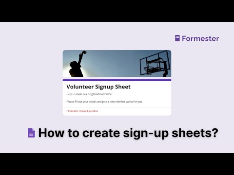 How to Create a Signup Sheet in Google Forms (Simple Steps!)