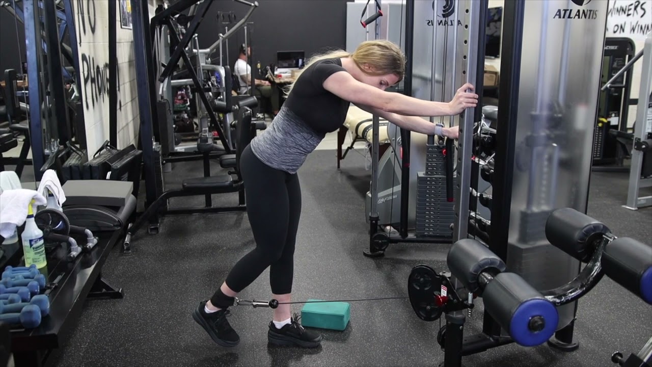 Low Cable Single Leg Hamstring Curl: How To