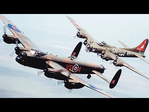 B-17 vs Lancaster | Which was better? #shorts