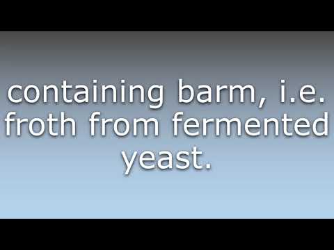What does Barmy mean?