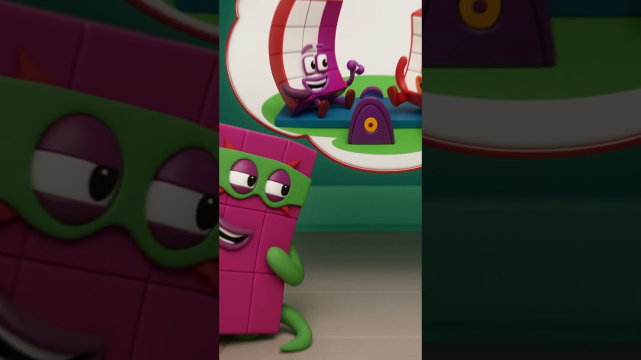 Do NB 18 came to rescue, NB 12 get kidnap by Octonaughty   #games #numberblocksquarterband #fanmade