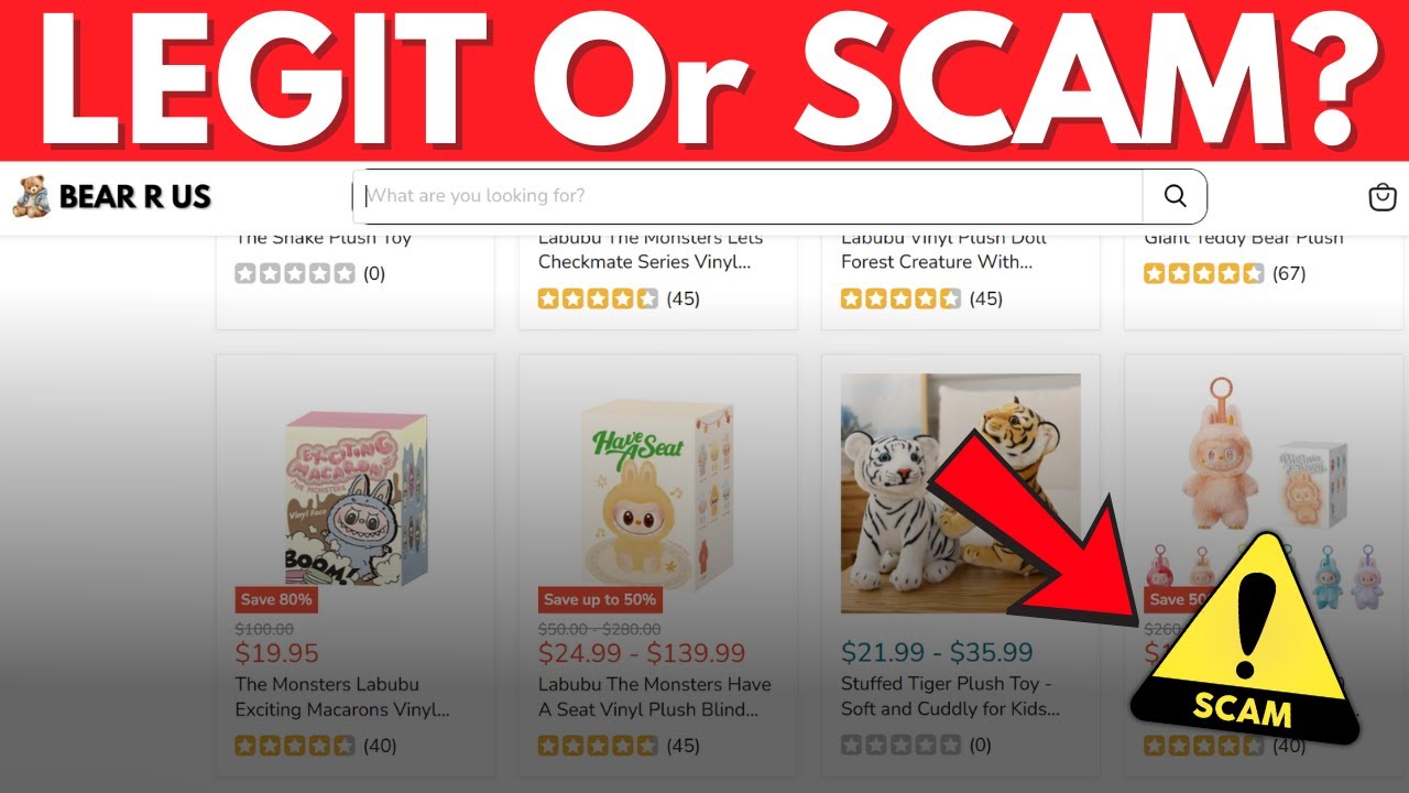 Bear R Us Labubu Review – Is BearRUs.com Legit or Scam? | Bear R Us Barbie