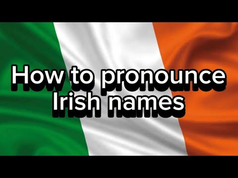 How to pronounce Irish names (Aoife)