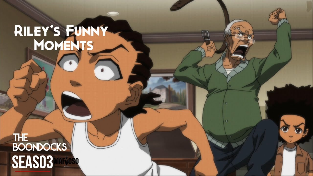 The Boondocks 😂 Riley's Funny Moments, Season 3