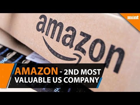 Amazon tops Alphabet to become second most valuable US-listed company