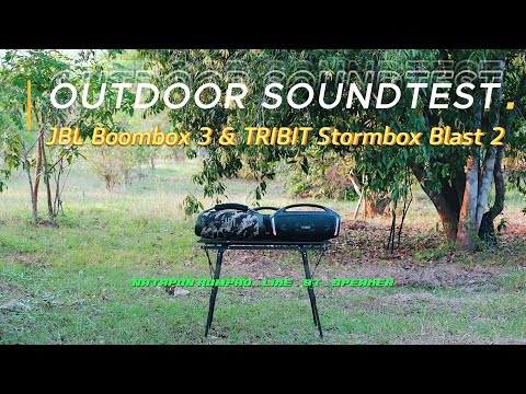 JBL Boombox 3 v TRIBIT Stormbox Blast 2 | outdoor soundtest |