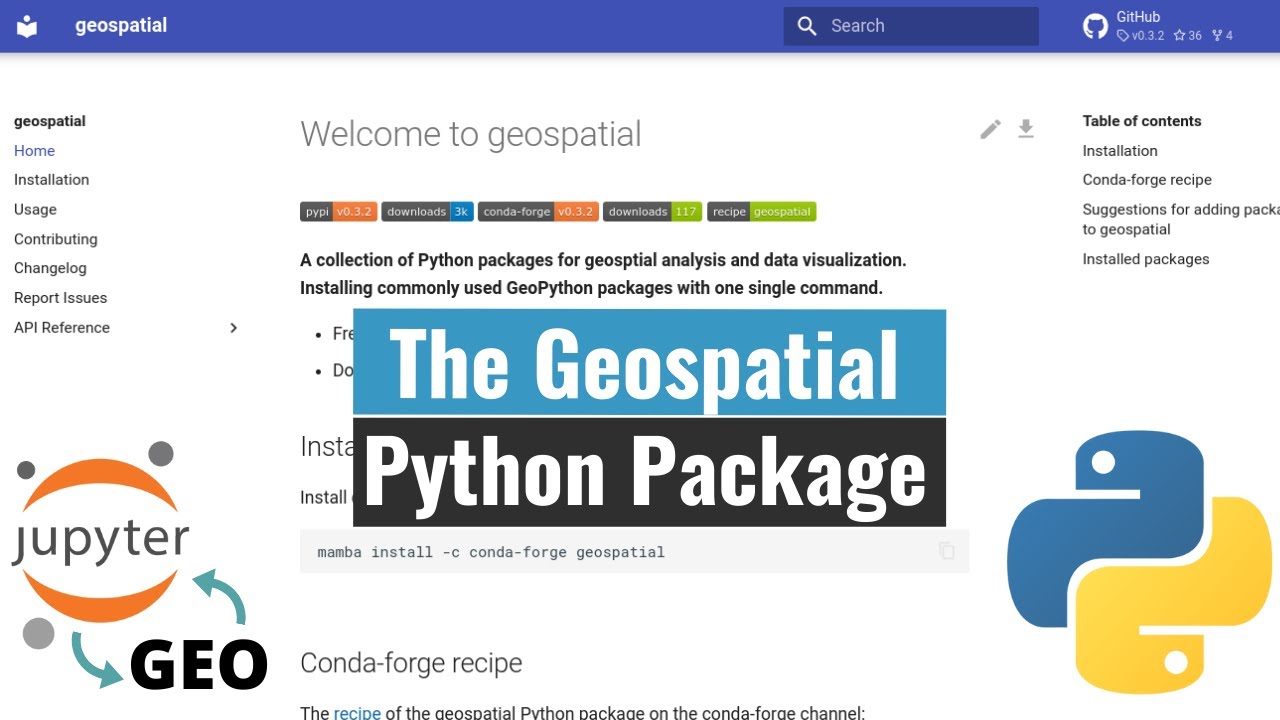 Introducing a new Python Package named Geospatial