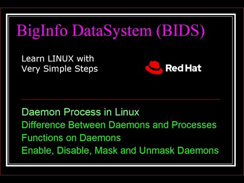 (Module 20)Daemon process ll what is daemon in Linux ll Difference between Daemon & Process