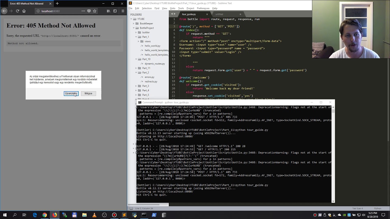 Python - Bottle - Part 11
