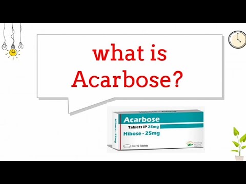 What is Acarbose? || Pharmacology Dictionary ll Useful for interview