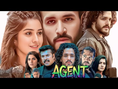 Agent Full Hindi Dubbed Movie 2023 Review & Facts | Akhil Akkineni , Sakshi Vidya , Mammootty