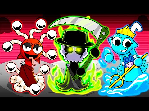 SPRUNKI, But They're GODS! (Cartoon Animation)