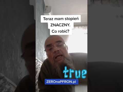 Teraz mam stopień ZNACZNY? Co robić? #zus #praca #pracodawca #dofinansowanie