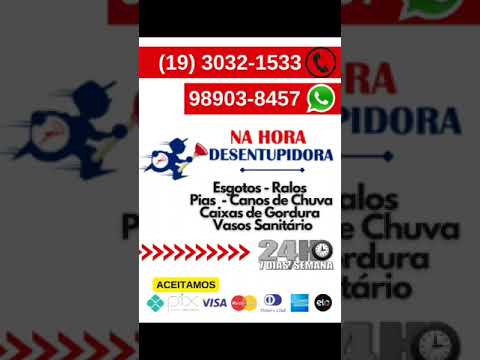 *Desentupidora de Esgoto em Valinhos* desentupidor de ralo, pia, esgoto, canos Ligue 19 3032-1533