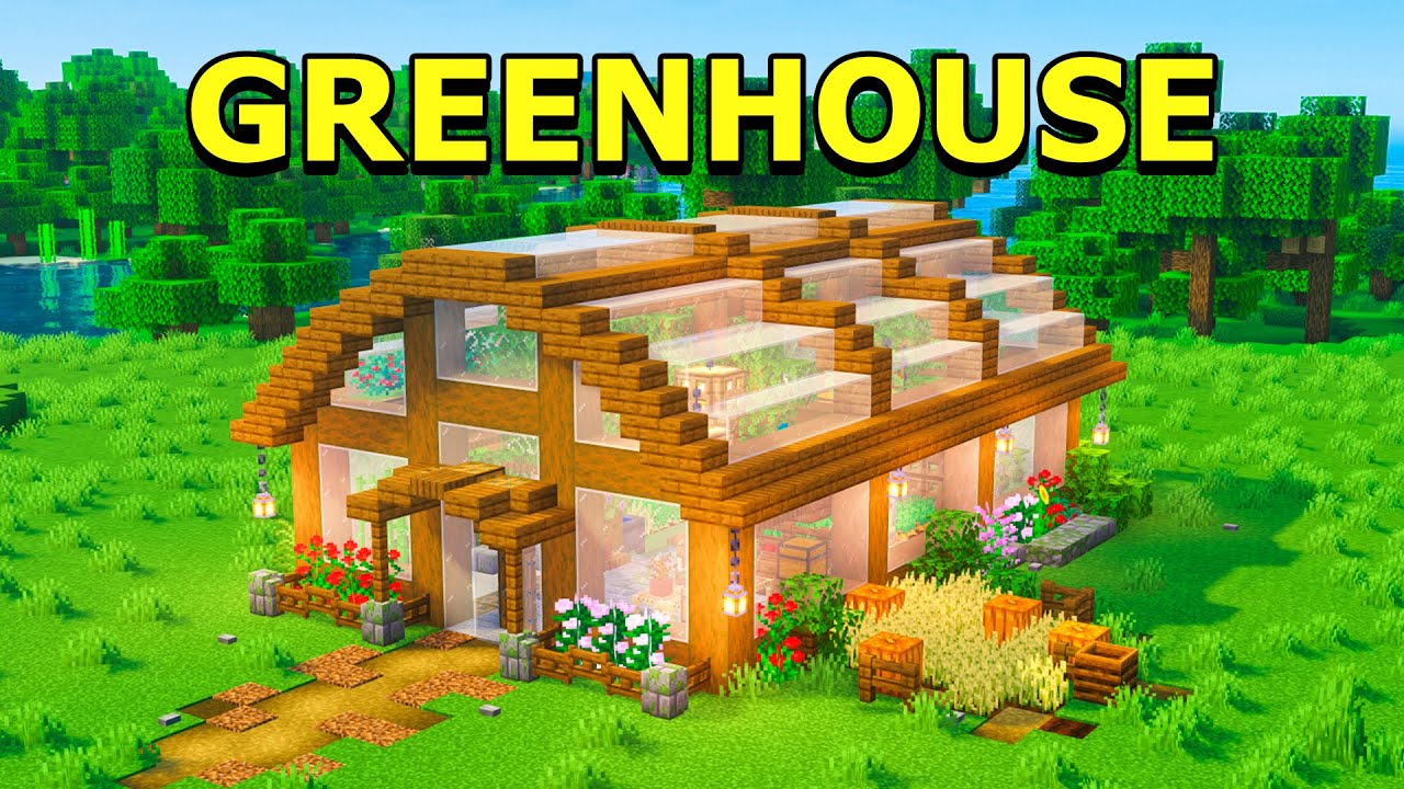 Transform Your Minecraft World with This Amazing Greenhouse Build ...