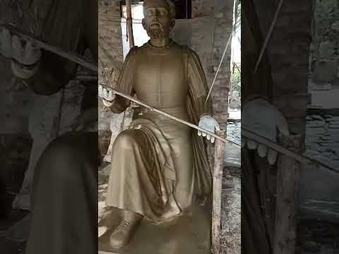 6 feet st. Ignatius of Loyola statue