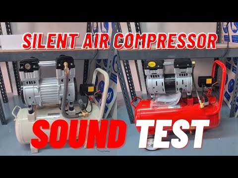Silent Air Compressor GDG30 vs GDG35 Sound Test