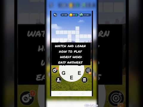 Wordy word easy answers watch and learn
