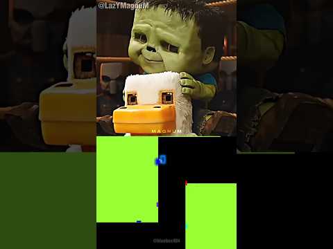 Bro is Cooked ☠️ (Minecraft Movie Skull Edit) | Blue Bouncing Square