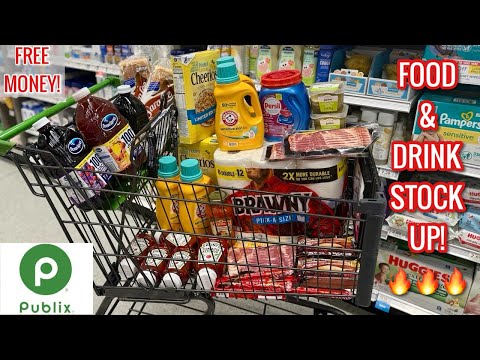 Publix Free & Cheap Grocery Couponing Deals & Haul| FREE MONEY! STOCK UP🔥| 6/18-6/24 or 6/19-6/25
