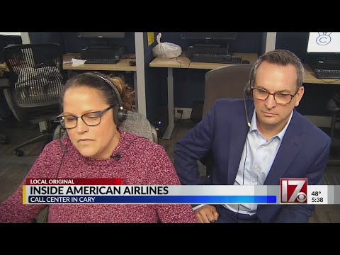 Inside the American Airlines call center