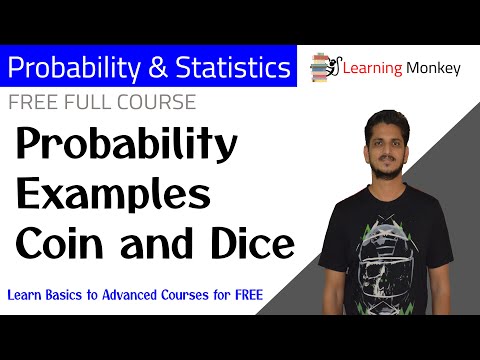 Probability Examples Coin and Dice Video Lecture - Crash Course ...