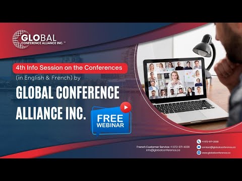 Free Webinar | Global Conferences & Networking Opportunities | 4th Info Session