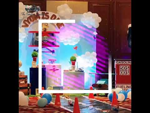 Airport | Aeroplane | Travel theme | birthday party | milestone birthdays | 1st Birthday