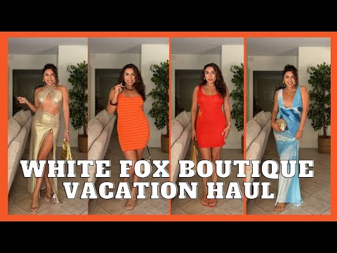SUMMER 2025 WHITE FOX BOUTIQUE TRY ON HAUL | VACATION STYLE | COLORFUL OUTFITS | CLASSIC STYLE