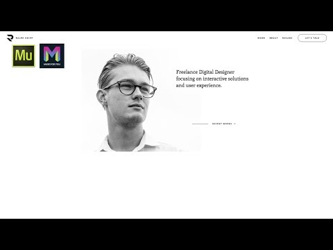 Web Designer Portfolio Template | Adobe Muse CC | Muse For You