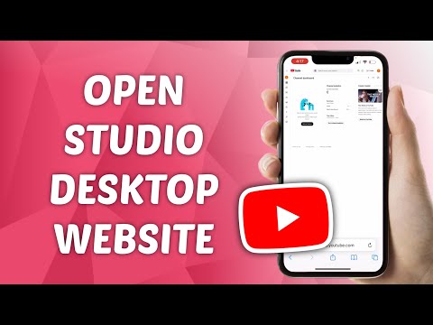 How to Open YouTube Studio Desktop View on iPhone