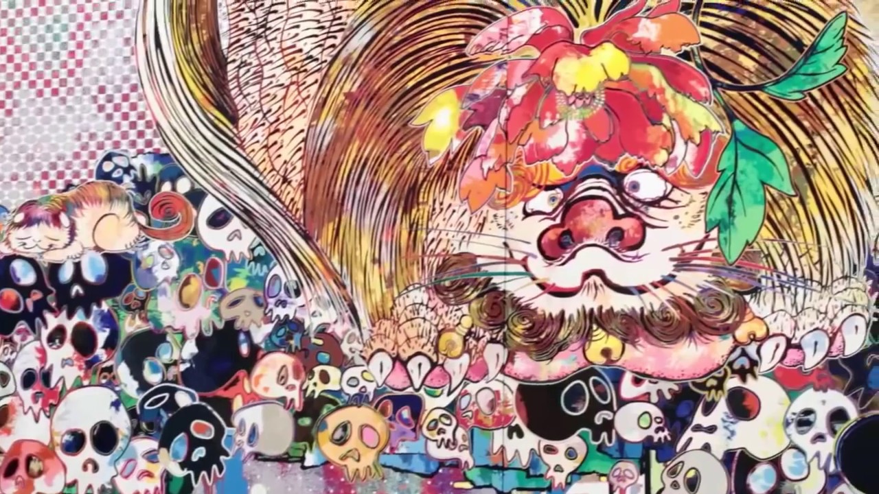 Takashi Murakami: Flowers & Skulls at Gagosian, Hong Kong