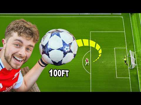We Scored a Volley From 1-100 Feet