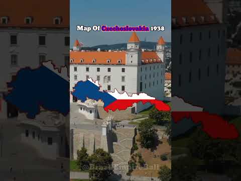 Map Of Czechoslovakia 1938 #flag #map #mapping #history
