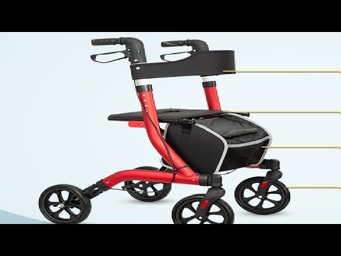 Planetwalk Rollator Walkers for Seniors Review, Nice Quality Walker 🚶♂️🚶♀️