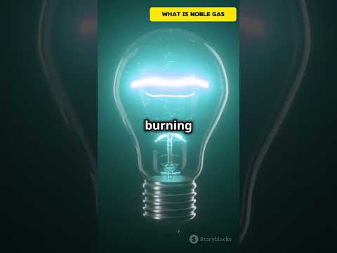 WHAT IS NOBLE GAS? #physicsfacts #noblegases