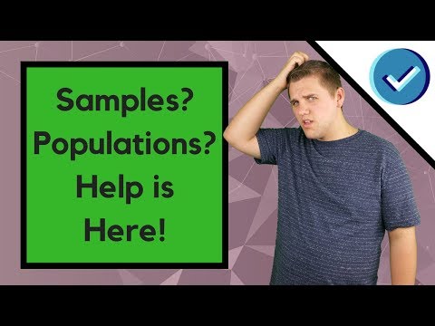 Examples of Samples and Populations