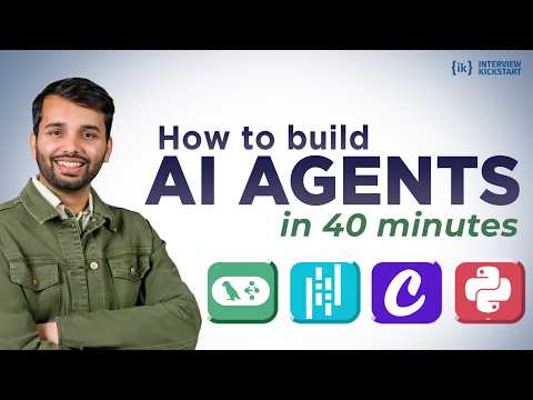 Use THIS to build an AI AGENT in 40 min | Free Masterclass for Beginners (2025)