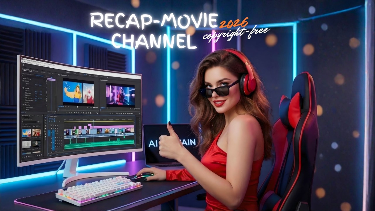 How To Create MONETIZABLE Movie Recap Videos (Copy-right Free)