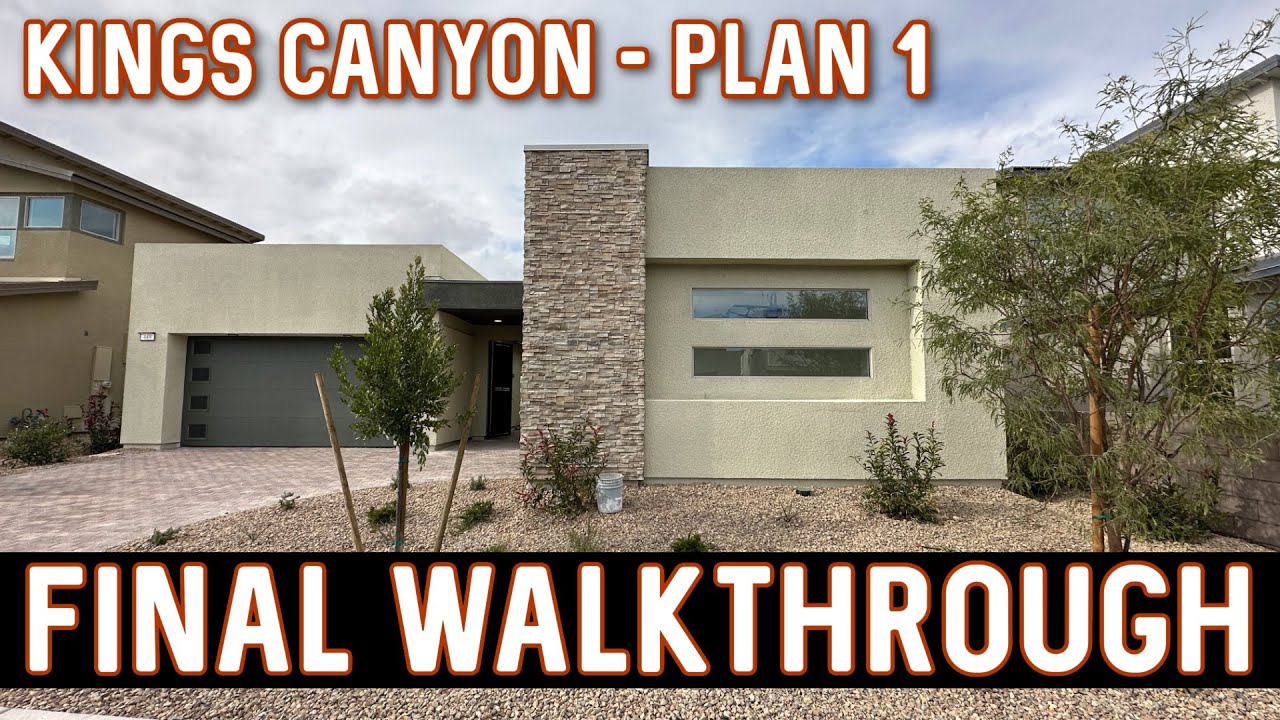 Kings Canyon Plan 1 Final Walkthrough | Tri Pointe Homes in Summerlin